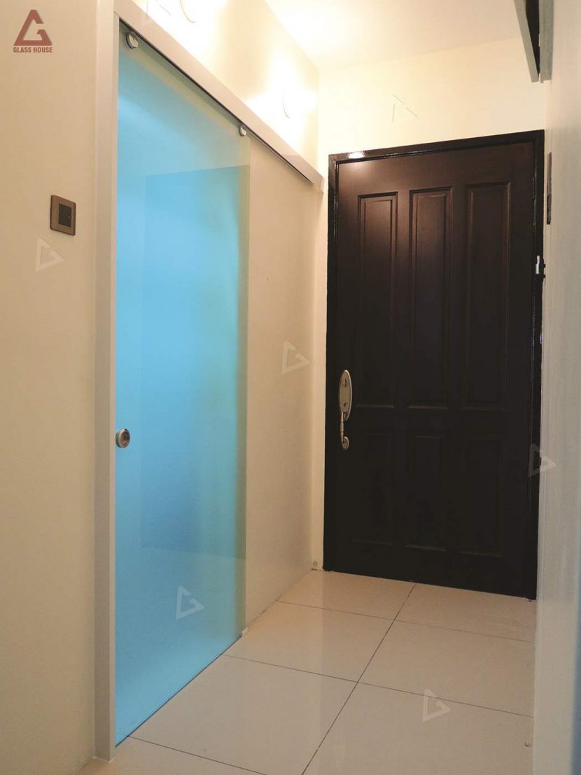 SLIDING DOOR (Frameless Sliding Door) - Glass House Design
